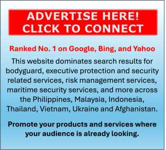 Personal Bodyguard Services - Manila, Philippines